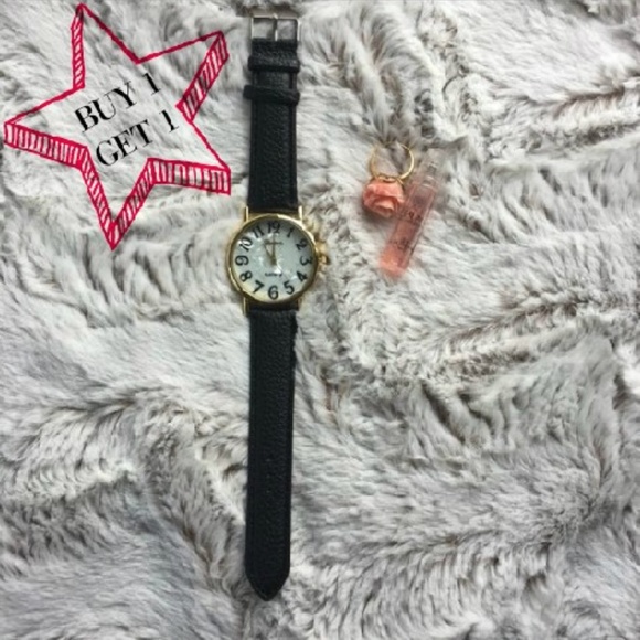 Accessories | Buy 1 Get 1 Black Retro Watch | Poshmark